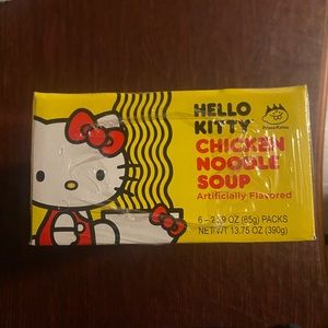 Hello Kitty | Other | Hello Kitty Chicken Noodle Soup Six 229 Oz Packs ...